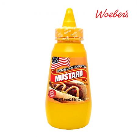 우버 머스타드 소스 255g X 24개입 1박스 | 식봄