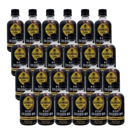 조지아 리치 아로마 블랙 펫270ml 24개 - 최저가 사업자 식자재 | 식봄