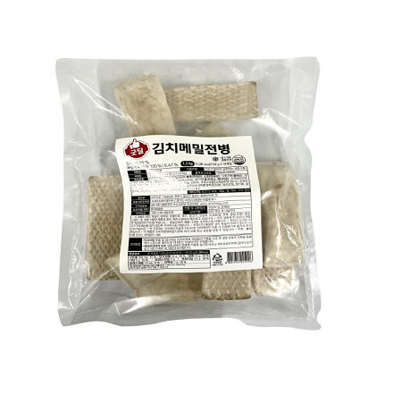 굿딜 김치메밀전병(120g*10입 1.2Kg/EA) - 최저가 사업자 식자재 | 식봄