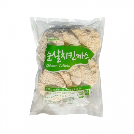 상신 순살치킨까스(100g*10입 1Kg/EA) - 최저가 사업자 식자재 | 식봄