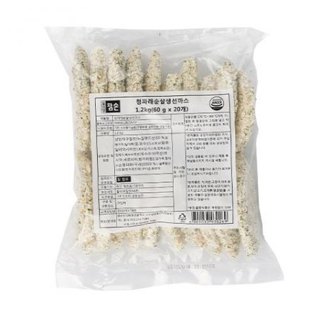 참손 청파래생선까스(60g*20입 1.2Kg/EA) - 최저가 사업자 식자재 | 식봄