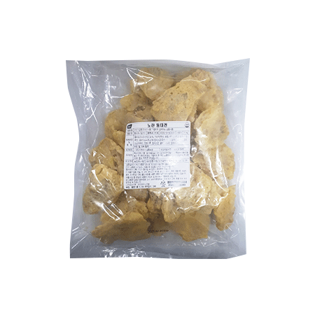 오분전 노란동태전(40g*25±4입 1Kg/EA) - 최저가 사업자 식자재 | 식봄