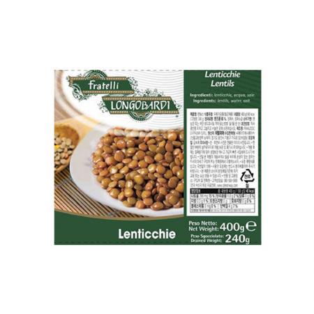 롱고바디 렌틸스(원터치 400g/EA) - 최저가 사업자 식자재 | 식봄