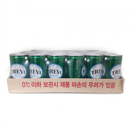 트레비 탄산수(캔_190ml_플레인 190g*30EA/BOX) - 최저가 사업자 식자재 | 식봄