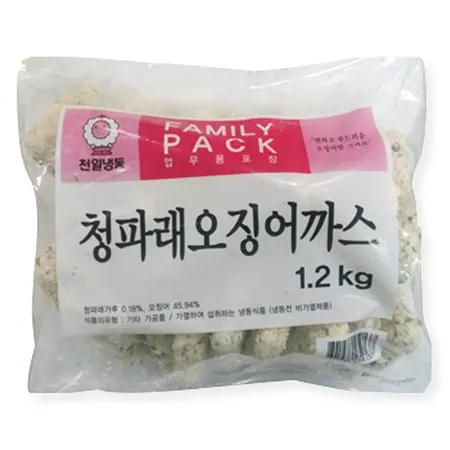 천일식품 청파래오징어까스(60g*20입 1.2Kg/PAC) 천일 - 최저가 사업자 식자재 | 식봄