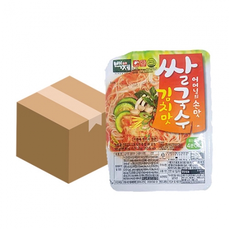 백제 쌀국수(김치맛 92g/EA)x30 [원산지: 상세설명참조] | 식봄