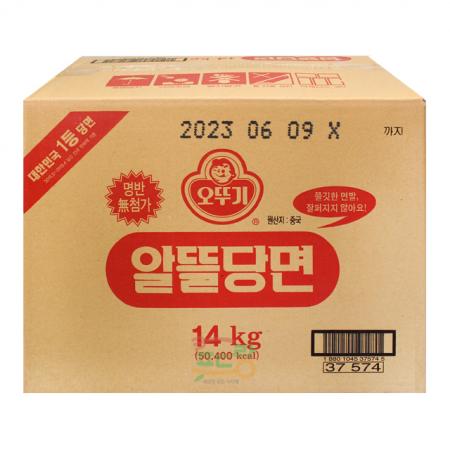 알뜰당면[오뚜기,벌크]14kg - 최저가 사업자 식자재 | 식봄