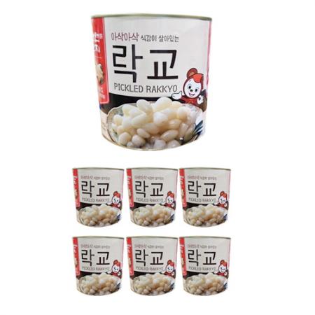 반찬단지 락교(3s) 3kg 1박스 6개입 - 최저가 사업자 식자재 | 식봄