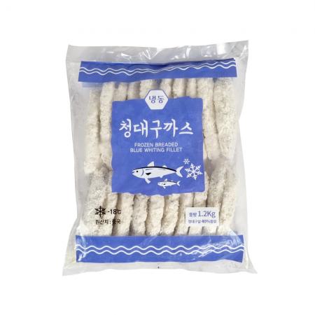 냉동 청대구까스 1.2kg(60g x 20개) 생선까스 - 최저가 사업자 식자재 | 식봄