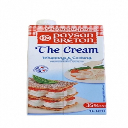 페이장브레통 휘핑크림(동물성35% 1Kg/EA) - 최저가 사업자 식자재 | 식봄