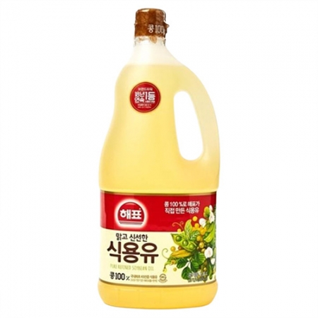 해표 대두유(1.8L 1.8Kg/EA) | 식봄