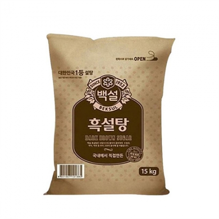 백설 흑설탕(15Kg/EA) | 식봄