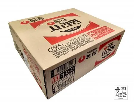 농심 사리면1BOX (110g × 30개입) / 업소용 찌개 전골용 - 최저가 사업자 식자재 | 식봄