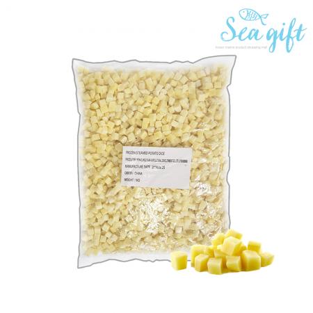 냉동 감자 다이스 10kg(1kg X10팩) 손질 간편 채소 큐브 감자 - 최저가 사업자 식자재 | 식봄