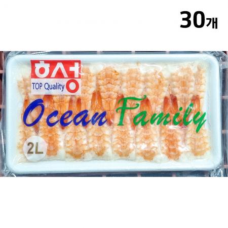 초새우(2L 30미 145g) 30개 식자재 업소용 대용량 초 해성에스에프 생새우 초밥용새우 갑각 제스트 - 최저가 사업자 식자재 | 식봄