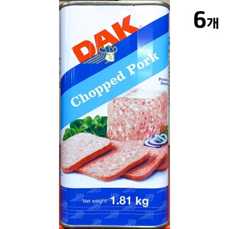 햄캔(신성프론티어 다크 춉트 1.81kg) X6 업소용 부대햄 부대찌게 소시지 통조림 - 최저가 사업자 식자재 | 식봄