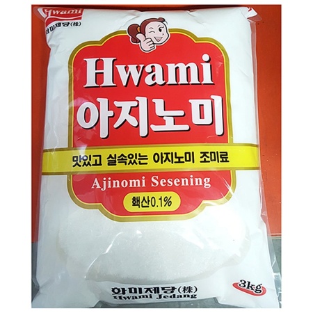 핵산 아지노미(화미 MSG 3kg)X6 업소용 발효 조미료 | 식봄