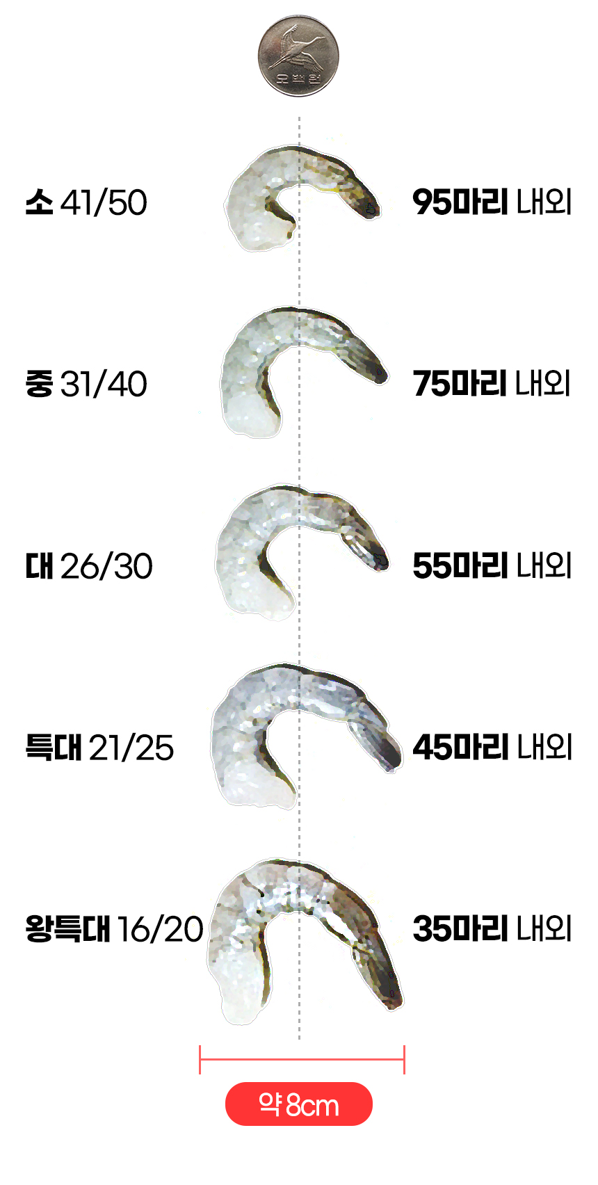 다이아몬드 칵테일새우 PDTO IQF 31/40 900g 중국,인도산 - 최저가 사업자 식자재 | 식봄