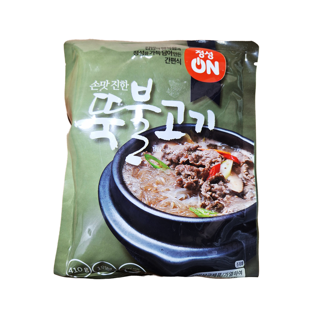 정성온 손맛 진한 뚝불고기 410g 25개 - 최저가 사업자 식자재 | 식봄