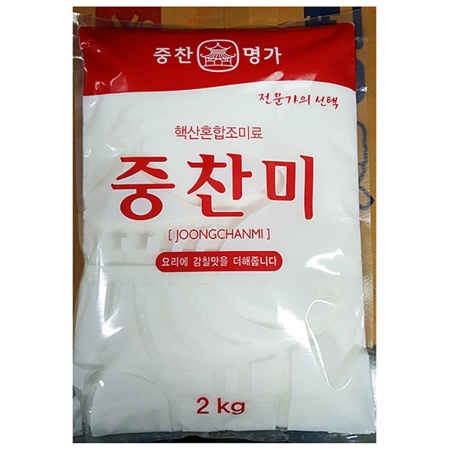 핵산 중찬미(MSG 2kg) 감칠맛 혼합 조미료 업소용 | 식봄
