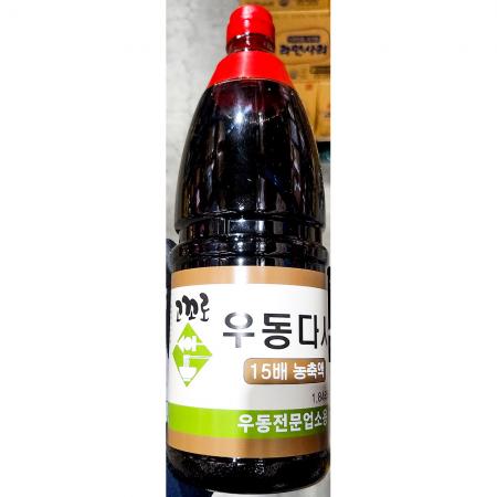 우동다시(고코로 15배 1.8L) X6 업소용 우동육수 국물 농축액 - 최저가 사업자 식자재 | 식봄