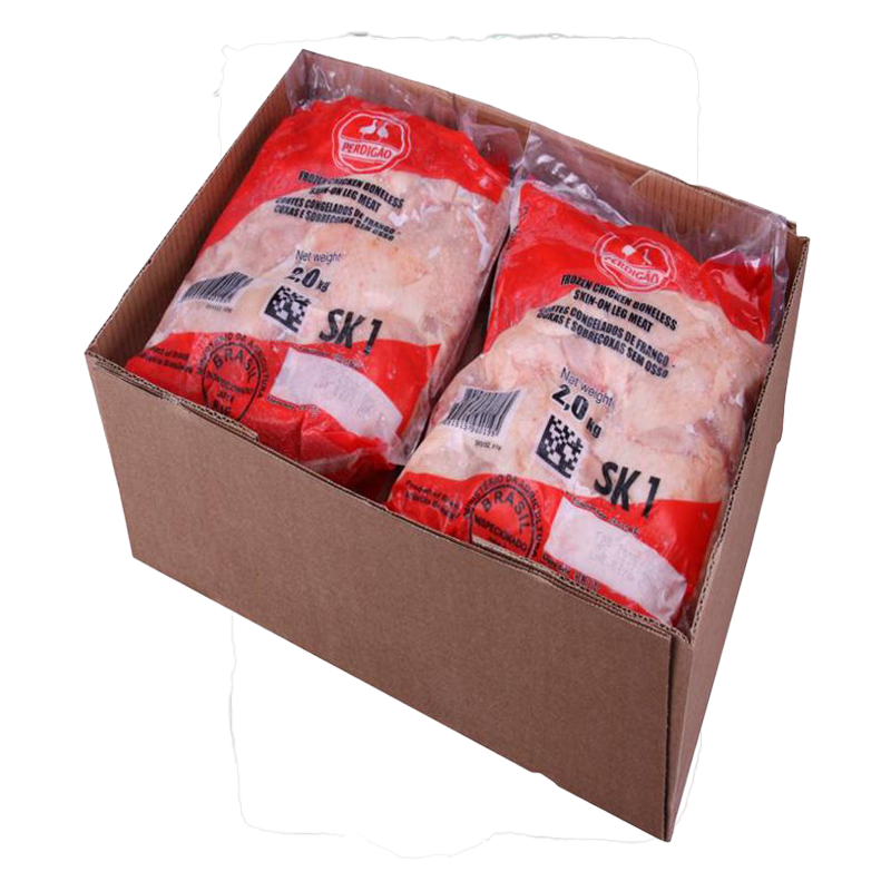 ♥정육특가♥ 페르디가오 브라질 닭다리살(2kg X 6개입 12kg/BOX) 닭정육 | 식봄