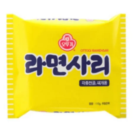 라면사리 1BOX 110G X 48개입 개별포장 스프X 오뚜기 - 최저가 사업자 식자재 | 식봄