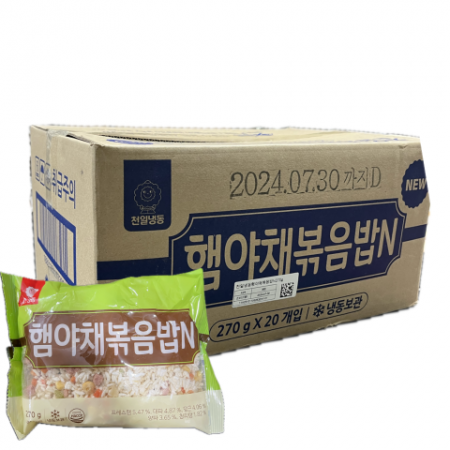 천일 햄 야채볶음밥 270g*20개입 | 식봄