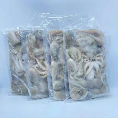 대용량 냉동 쭈꾸미 주꾸미 4kg 벌크 업소용 볶음용 쭈꾸미볶음 80/100g 11마리 - 최저가 사업자 식자재 | 식봄