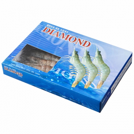 다이아몬드 냉동 화이트새우 13/15 500g | 식봄