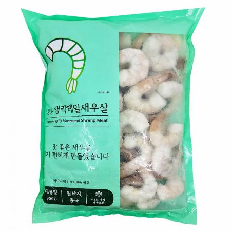PDTO 냉동 생탈각새우 21-25 900g | 식봄