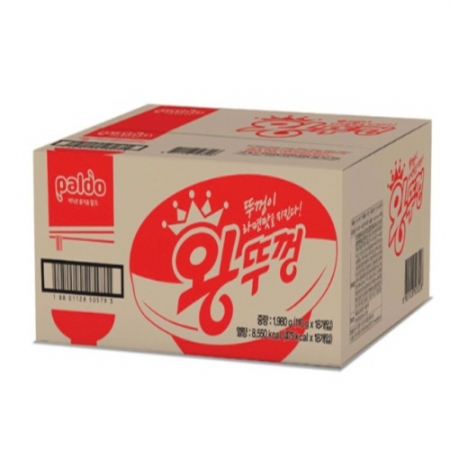 팔도 왕뚜껑 110g*18입 1박스 - 최저가 사업자 식자재 | 식봄