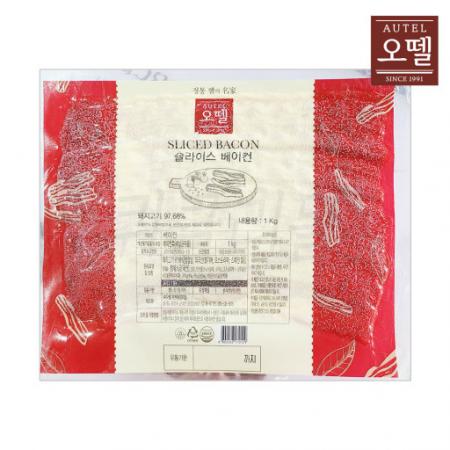 오뗄 베이컨(3mm) / 1kg / ea | 식봄