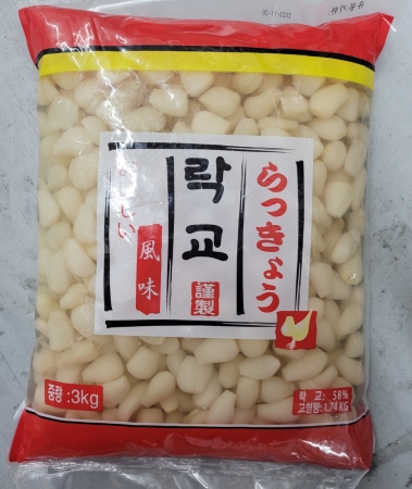 락교(토호/봉지 SSS 3S)3kg - 최저가 사업자 식자재 | 식봄