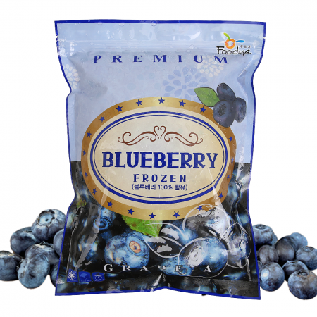 준스팜 푸드야 냉동 블루베리 3kg (1kg x 3봉) + 드라이아이스 2개 - 최저가 사업자 식자재 | 식봄