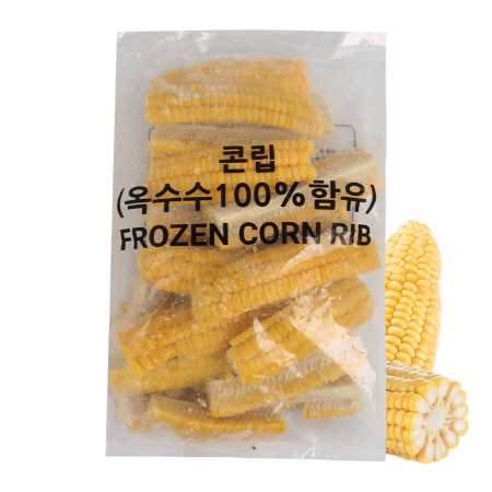 산들네이처 냉동 콘립 3kg (1kg x 3봉) + 드라이아이스 2개 - 최저가 사업자 식자재 | 식봄