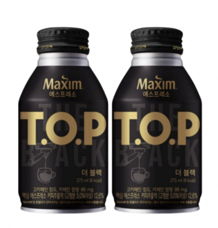 TOP 블랙 아메리카노 275ml*24 - 최저가 사업자 식자재 | 식봄