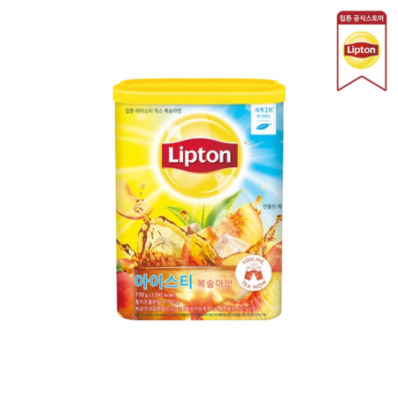 립톤 아이스티 복숭아 770g 1개 - 최저가 사업자 식자재 | 식봄