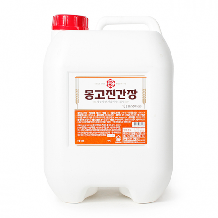 [부천] 몽고진간장 13L - 최저가 사업자 식자재 | 식봄