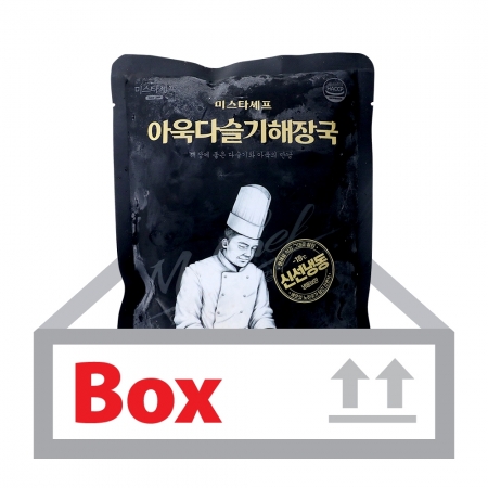 아욱다슬기해장국 500g*24ea(박스)/미스타셰프 - 최저가 사업자 식자재 | 식봄