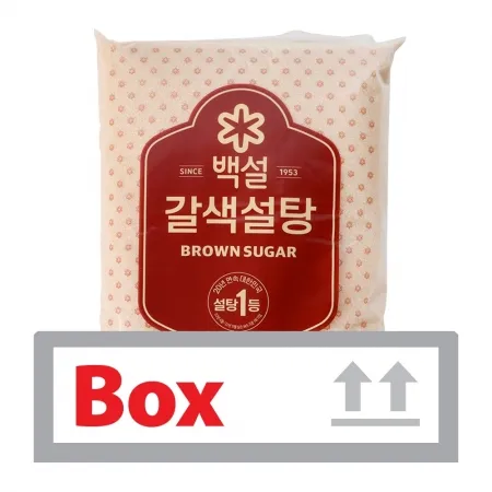 갈색설탕 3kg*6ea(포대)/백설 - 최저가 사업자 식자재 | 식봄