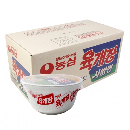 육개장사발면(소) 86g*24ea(박스)/농심 - 최저가 사업자 식자재 | 식봄