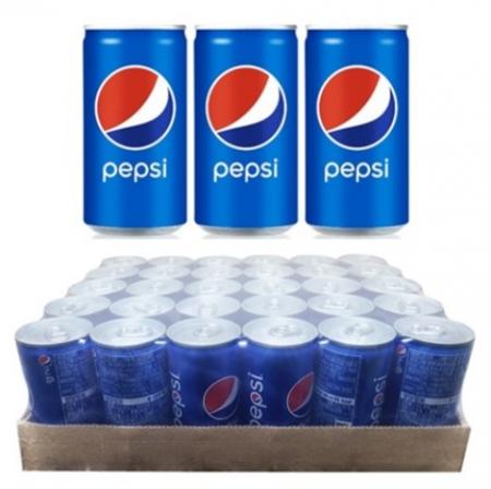 롯데)펩시콜라 190캔 (190ml*30EA) - 최저가 사업자 식자재 | 식봄