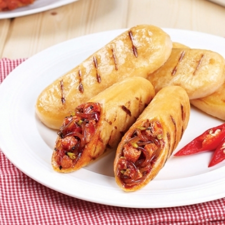 서울마님 불닭 떡마리 100g*10ea[묶음]_간식 PC방 무인 푸딩팩토리 - 최저가 사업자 식자재 | 식봄