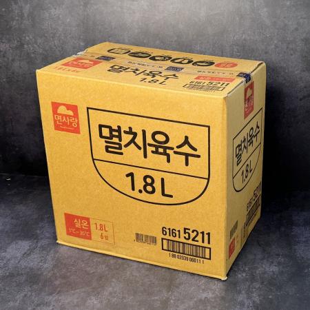 면사랑 멸치육수(전문점용)1.8L x 6개 대용량 - 최저가 사업자 식자재 | 식봄