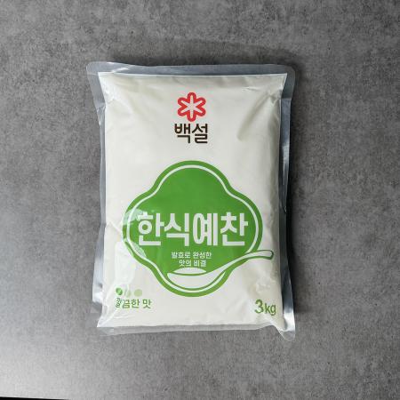 한식예찬3kg x 4개 - 최저가 사업자 식자재 | 식봄