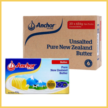 [20개구매 할인] 앵커버터 (무염버터) 454g 1박스 | 식봄