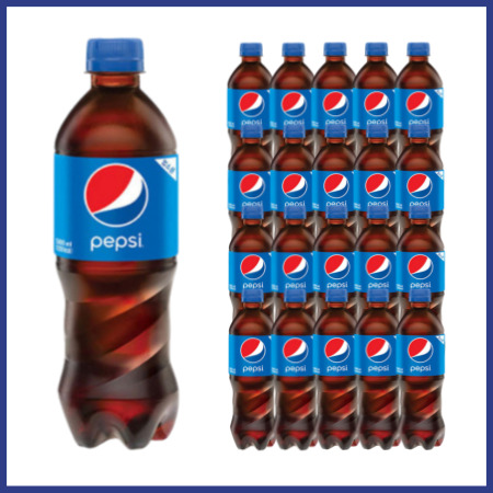 [박스판매/업소용] 펩시 콜라 500ml 20병 작은페트 - 최저가 사업자 식자재 | 식봄