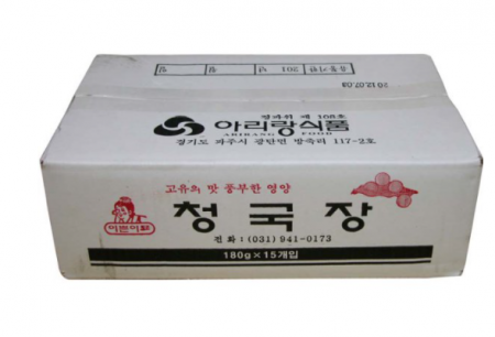 이쁜이표 청국장 180gX12입 1박스 - 최저가 사업자 식자재 | 식봄